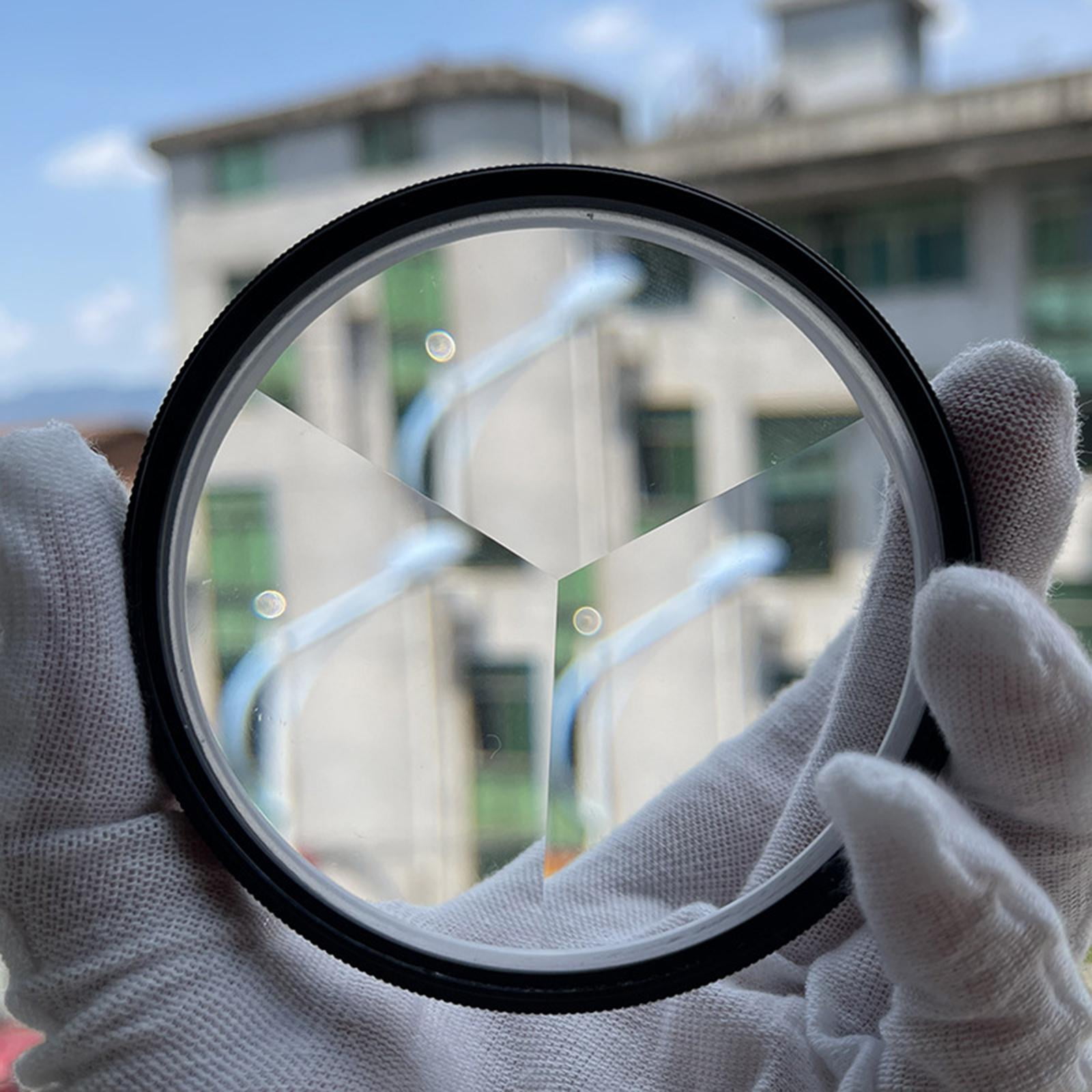 77mm Kaleidoscope Glass Effect Filter Optical Glass Handmade Repeat ...