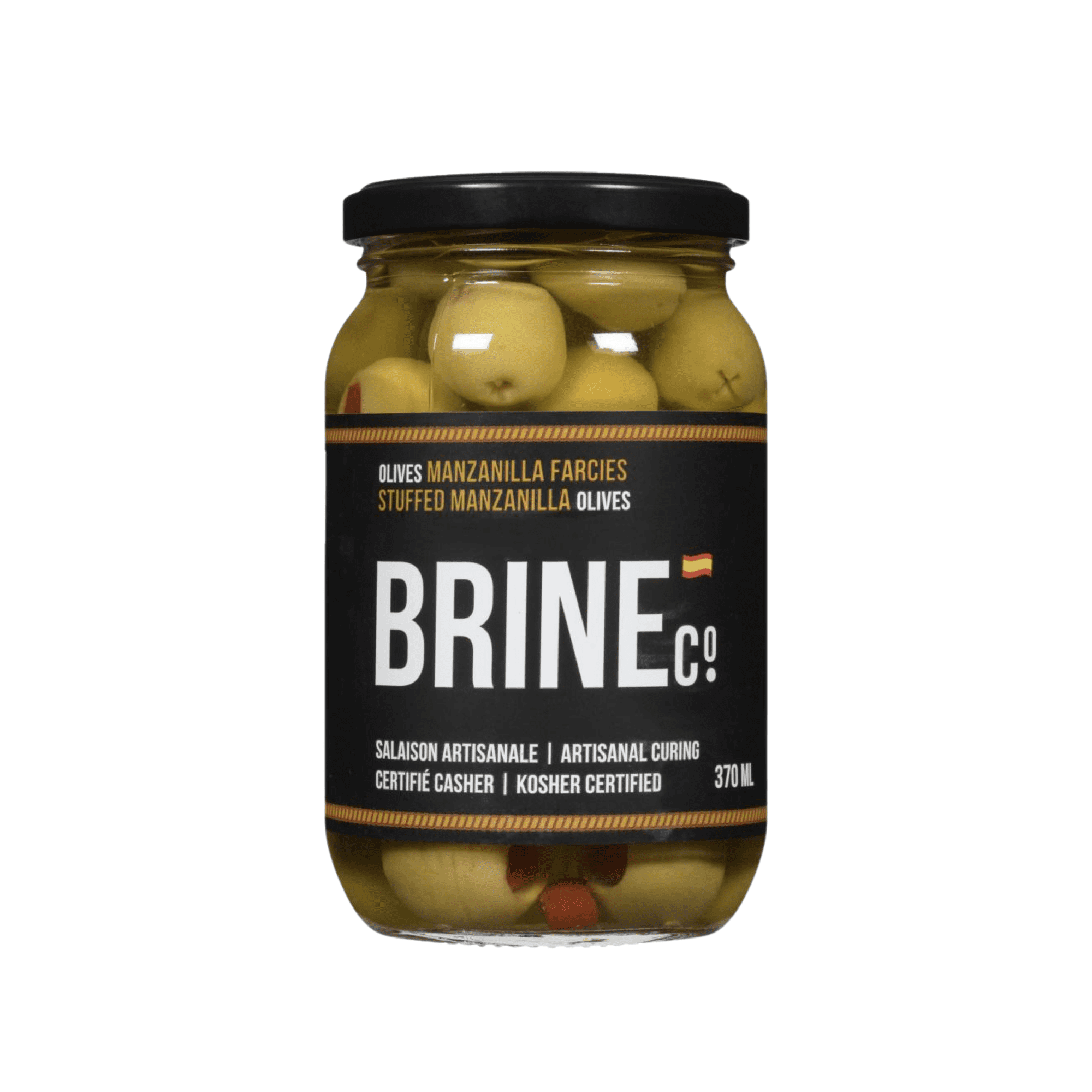 Click here for Brine Co Manzanilla Stuffed Olives 370ml Jar 370ml prices
