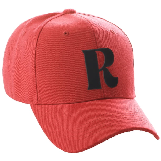 Daxton Structured Curve Visor Bill Baseball Hat 3D Capital Alphabet ...