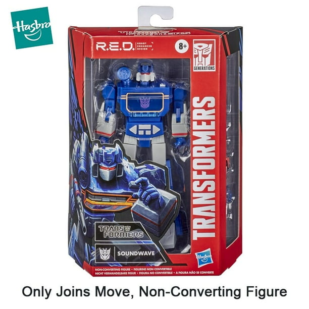 Hasbro-TransDevices G1 RED Optimus Prime Megatron Soundwave Bumblebee ...