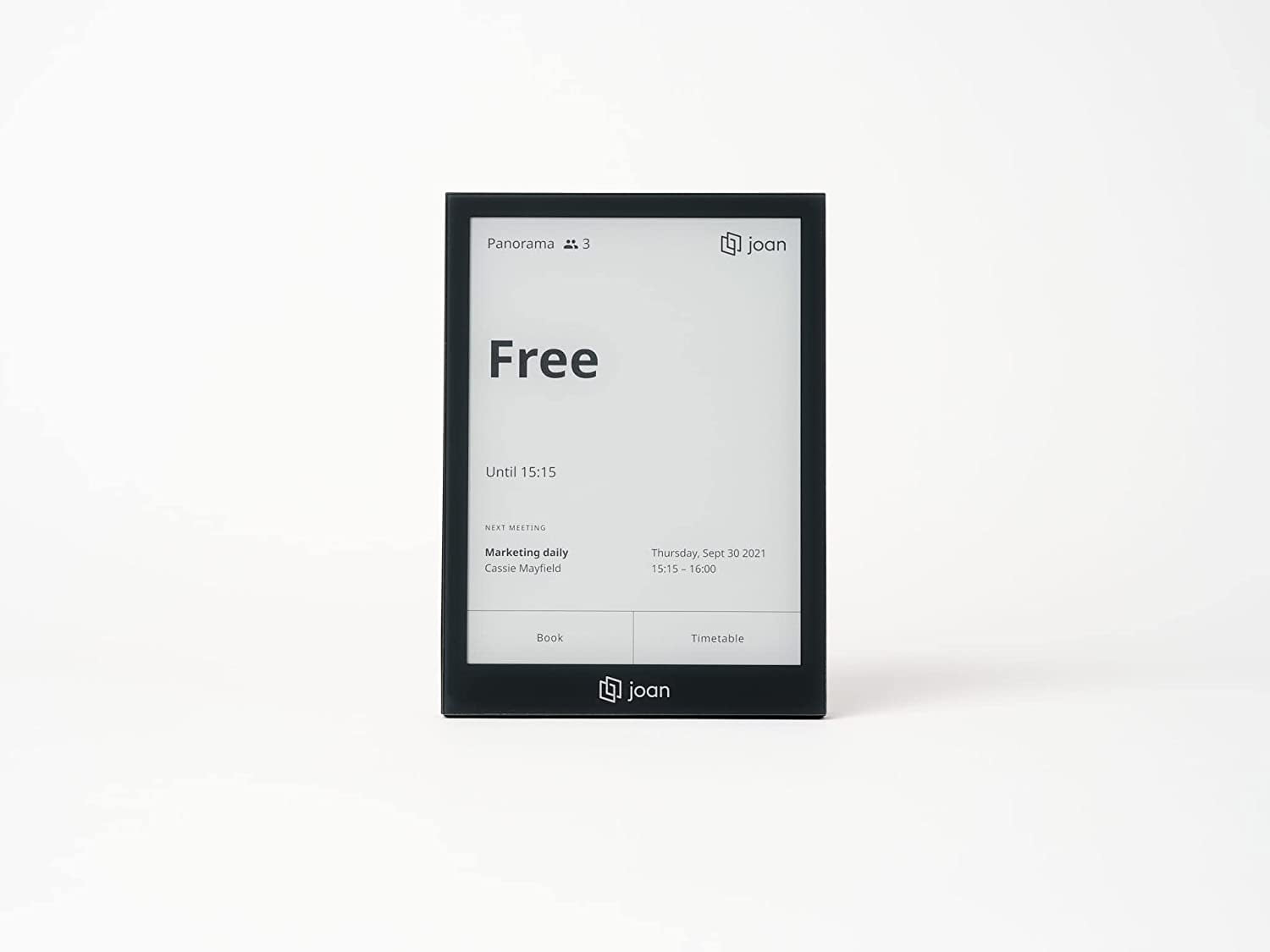 Joan 6 Pro Wireless Meeting Room Scheduler: 6 Inch Tablet E Ink Carta Electronic Paper Screen ...