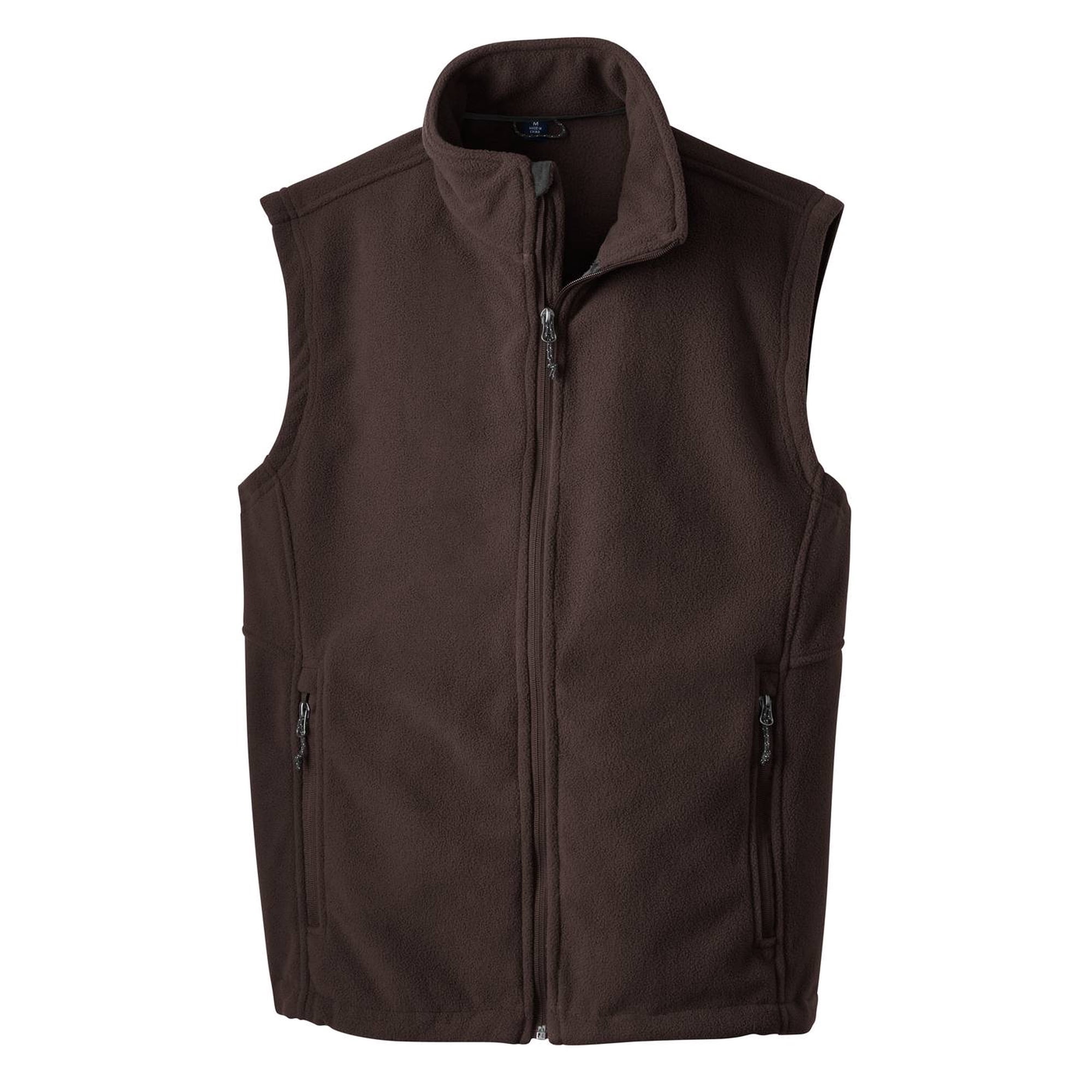 Click here for Gravity Threads Soft And Warm Fleece Vest - Dark C... prices