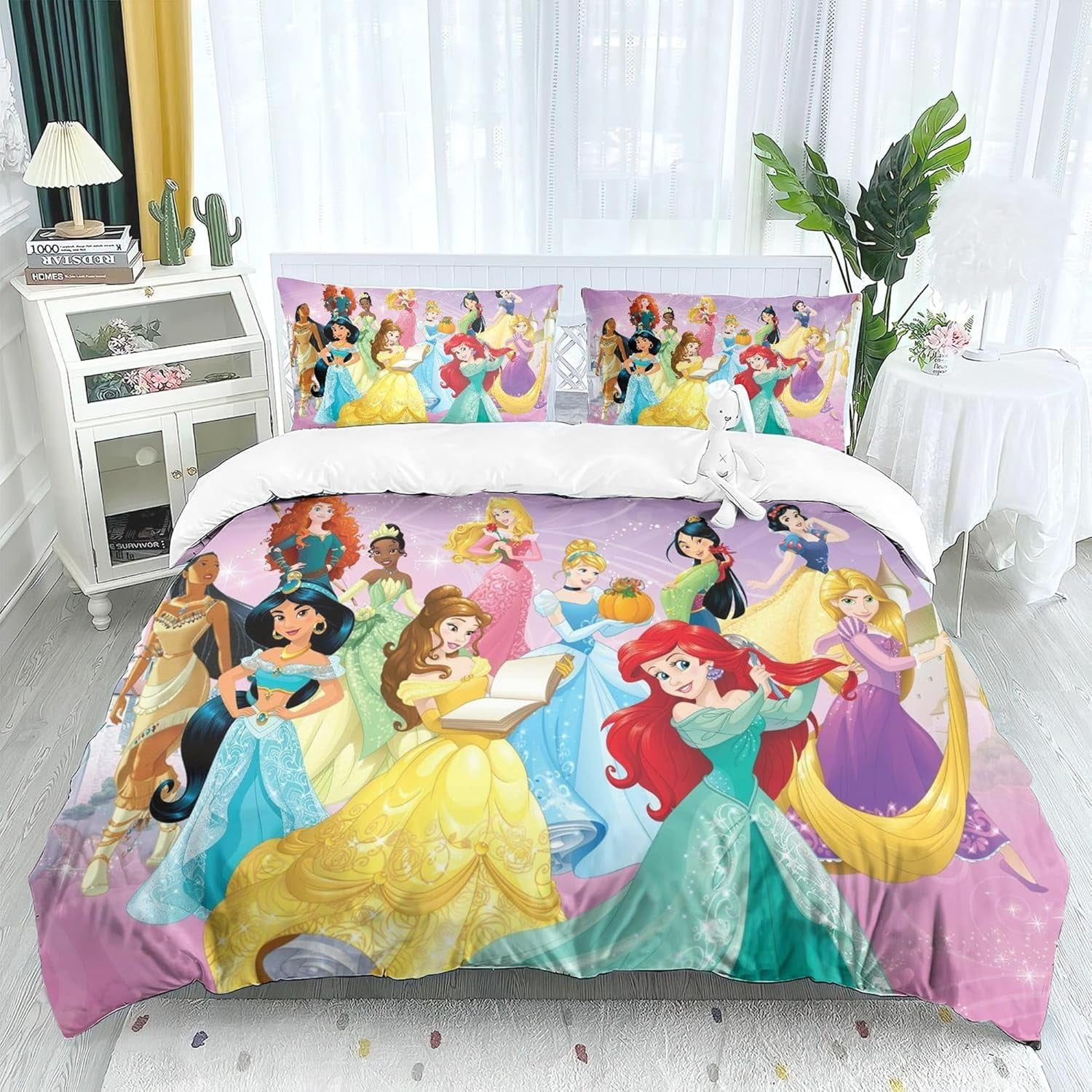 Click here for Yingd Lhasa Cartoon Princess Series Duvet Cover 3... prices