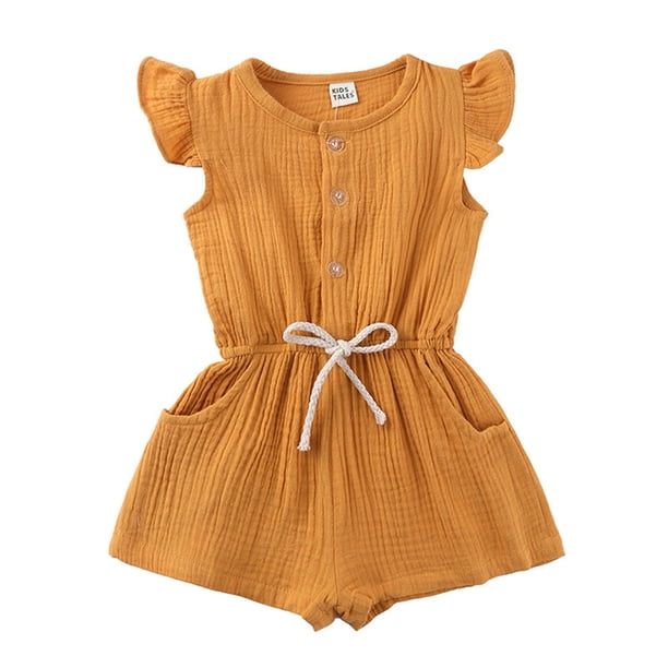 KaLI_store Girls' Jumpsuits & Rompers Girls Off Shoulder Jumpsuit ...