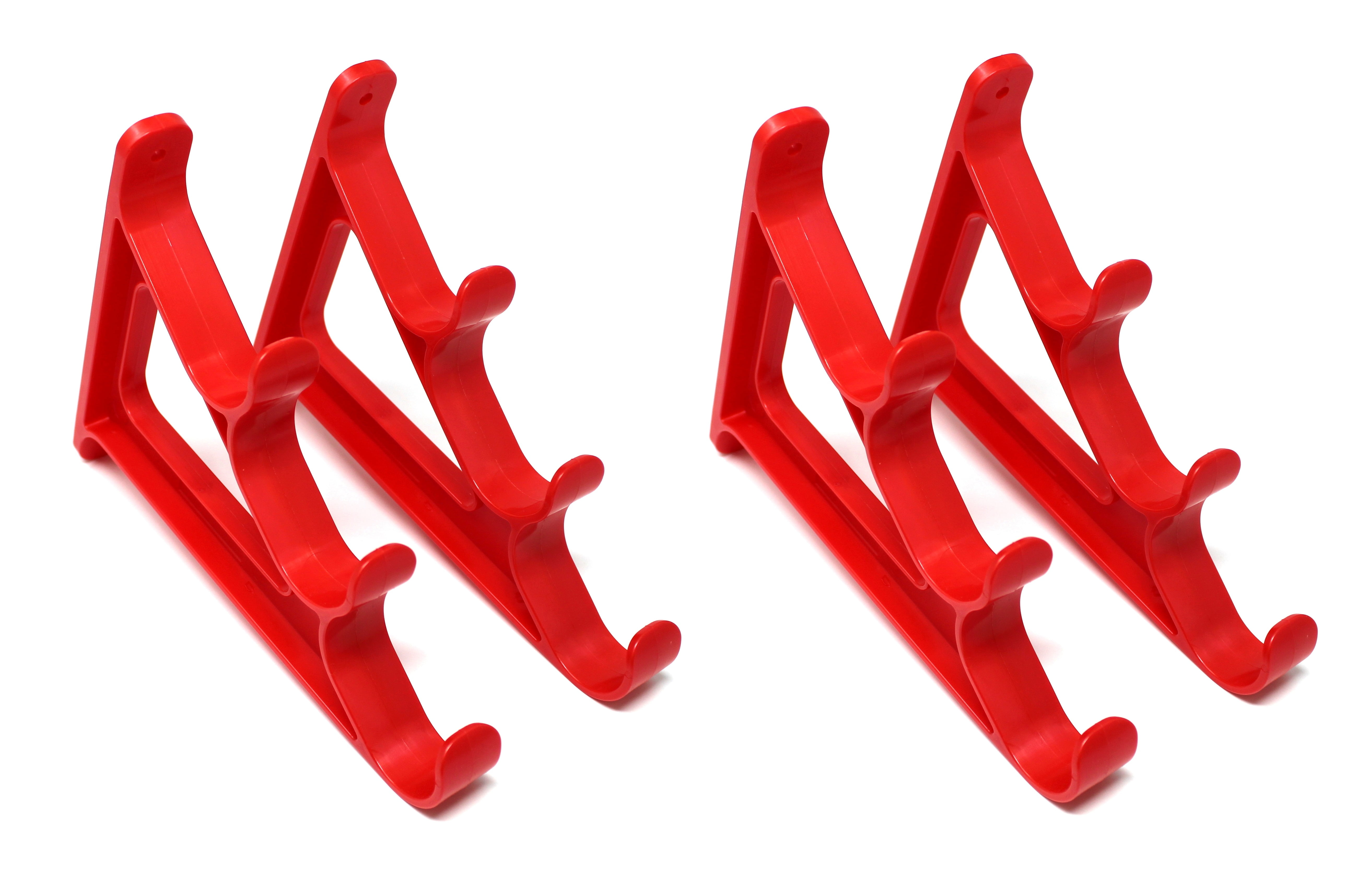 Plastic Horizontal Fishing Rod Wall Rack - Holds 3 Rods Fishing Rods ...