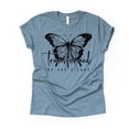 Transformed By God's Love Christian Butterfly Tee - Walmart.com