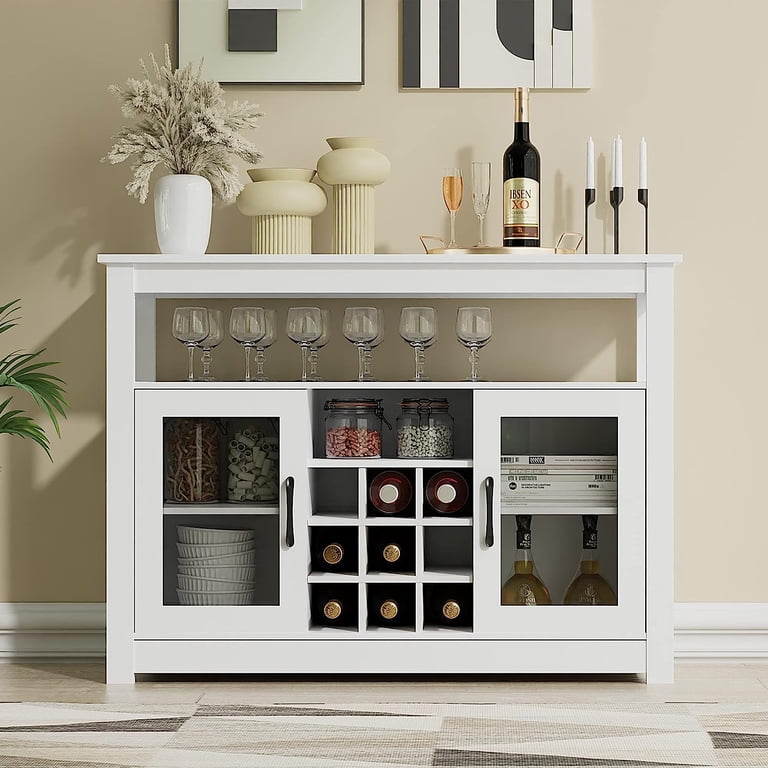 Dining Room Buffet Table With Wine