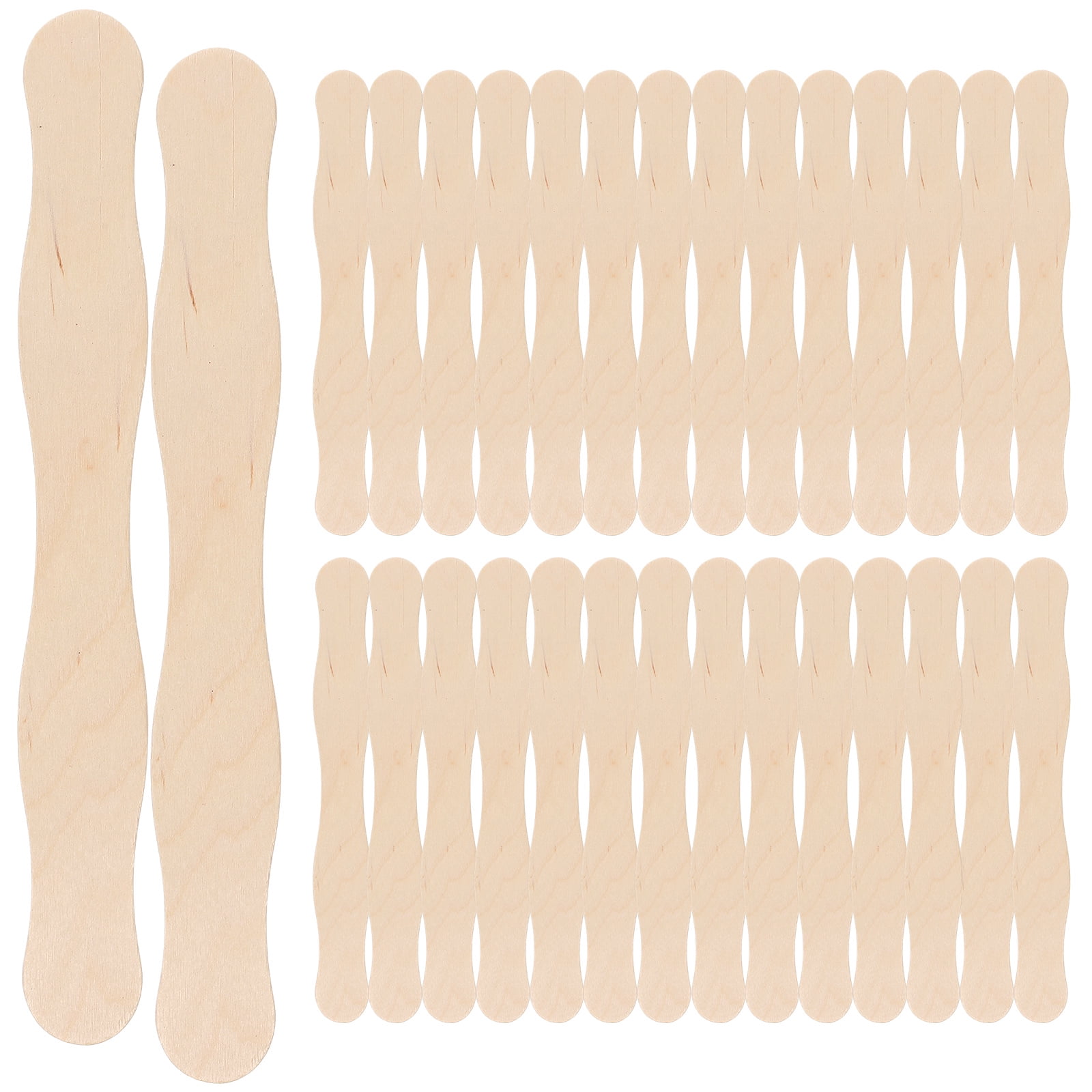 Tinksky 50PCS Popsicle DIY Stick DIY Crafting Supplies Food Grade ...