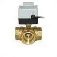 Motorized Ball Valve 3 Wire Two Control Electric Actuator 3 Ways 2 Way