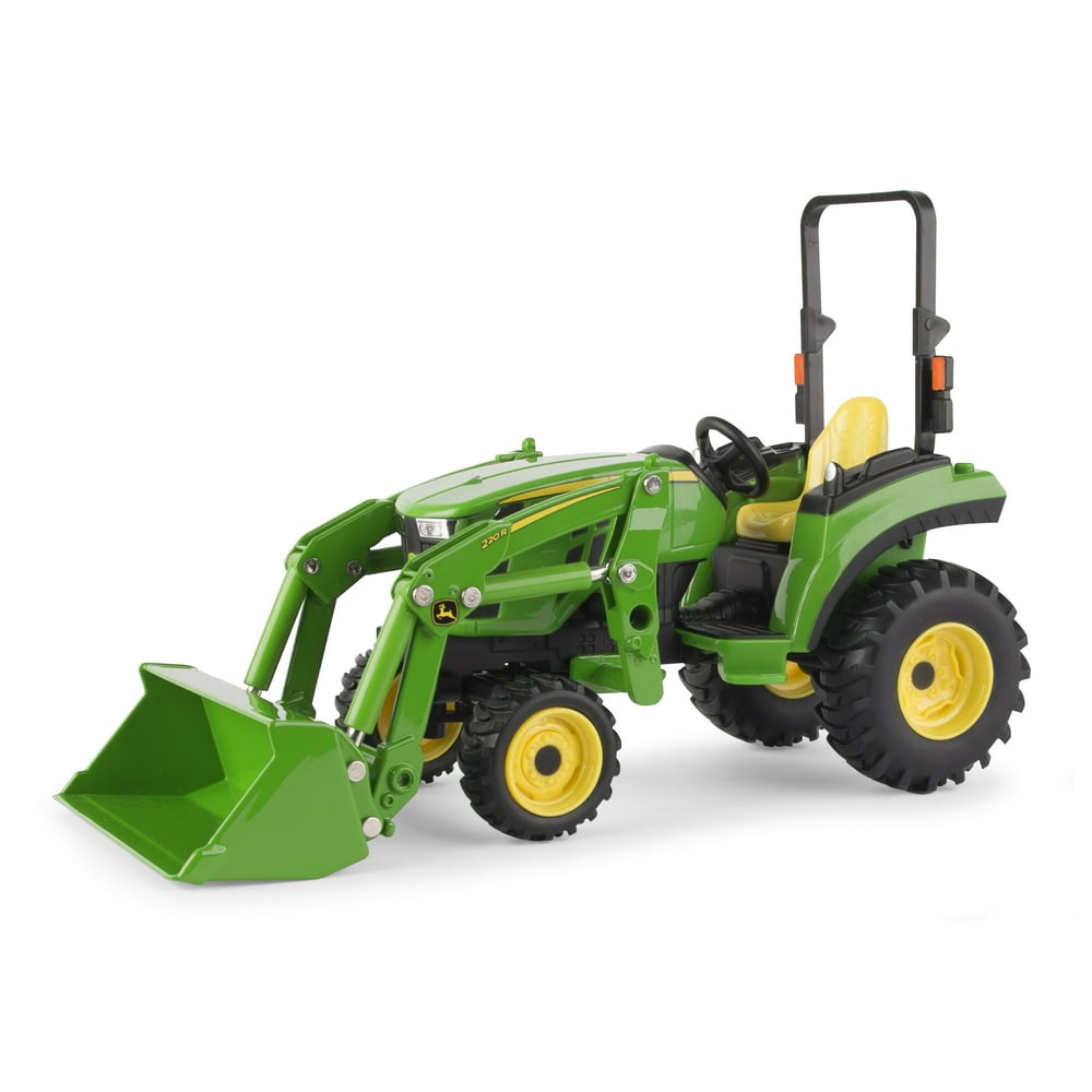 John Deere 1:16 Scale 2038R Tractor Toy with Loader - Walmart.com ... John Deere 1:16 Scale 2038R Tractor Toy with Loader - Walmart.com ...