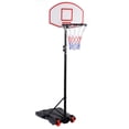 Chateauy Adjustable Height Basketball Hoop System, Portable Basketball ...