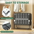 75"x46" Extra Wide Folding Bed, Extra Long Rollaway Bed with 5" Memory ...