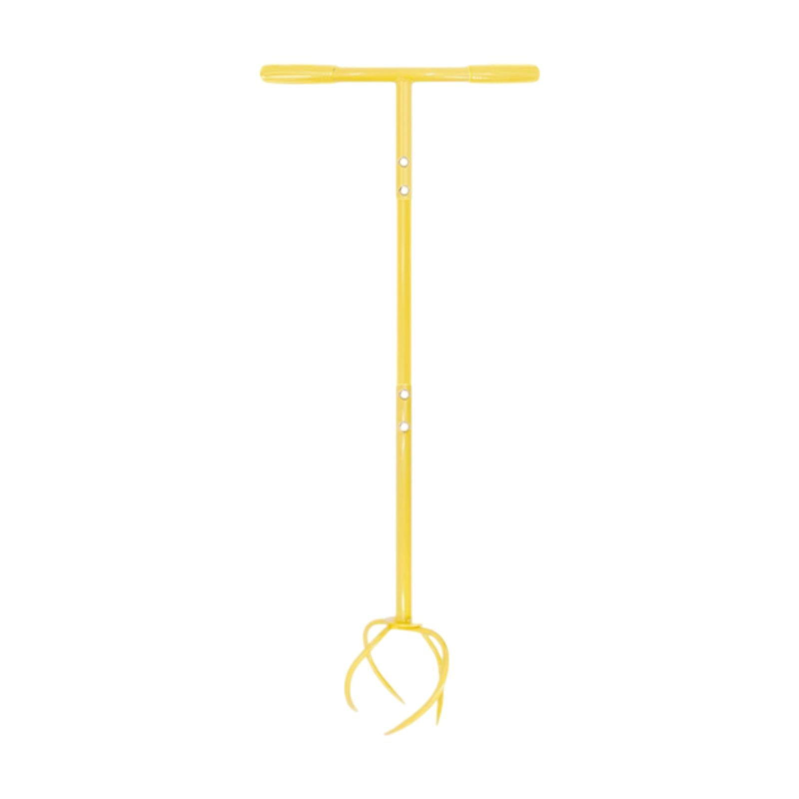 jinwen Garden Hand Twist Tiller Lawn Aerator 39inch Long for Seedling ...