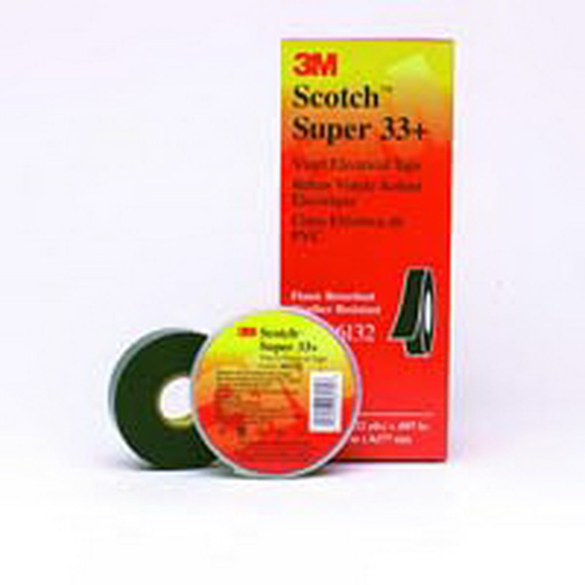 3M MM06133 3/4"x52' Scotch Vinyl Plastic Electrical Tape Super ...