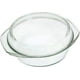 Clear Round Glass Casserole by Simax | With Lid, Heat, Cold and Shock ...