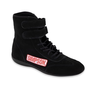 Simpson Racing MT120BK Mid Top Racing Shoes Size 12 Black - Walmart.com