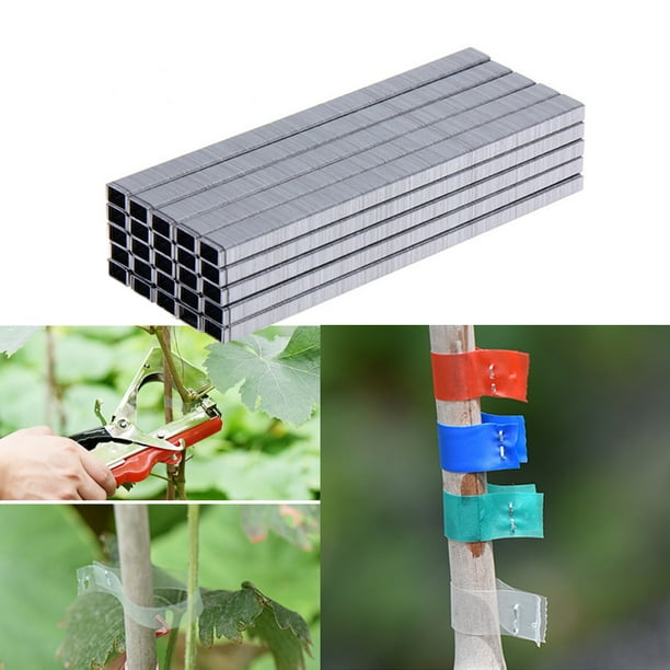 Yeacher Plant Branch Stapler Pins Secateurs Tap Tails Tapener Tying ...