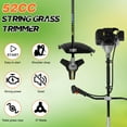 2026 New 52cc Gas Weed Wacker, 2-in-1 Brush Cutter & String Trimmer ...