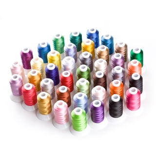 Allary Multi-color 100% Polyester Sewing Thread, 200 yd (24 Piece ...