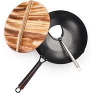 Babish 13-inch Carbon Steel Wok - Walmart.com