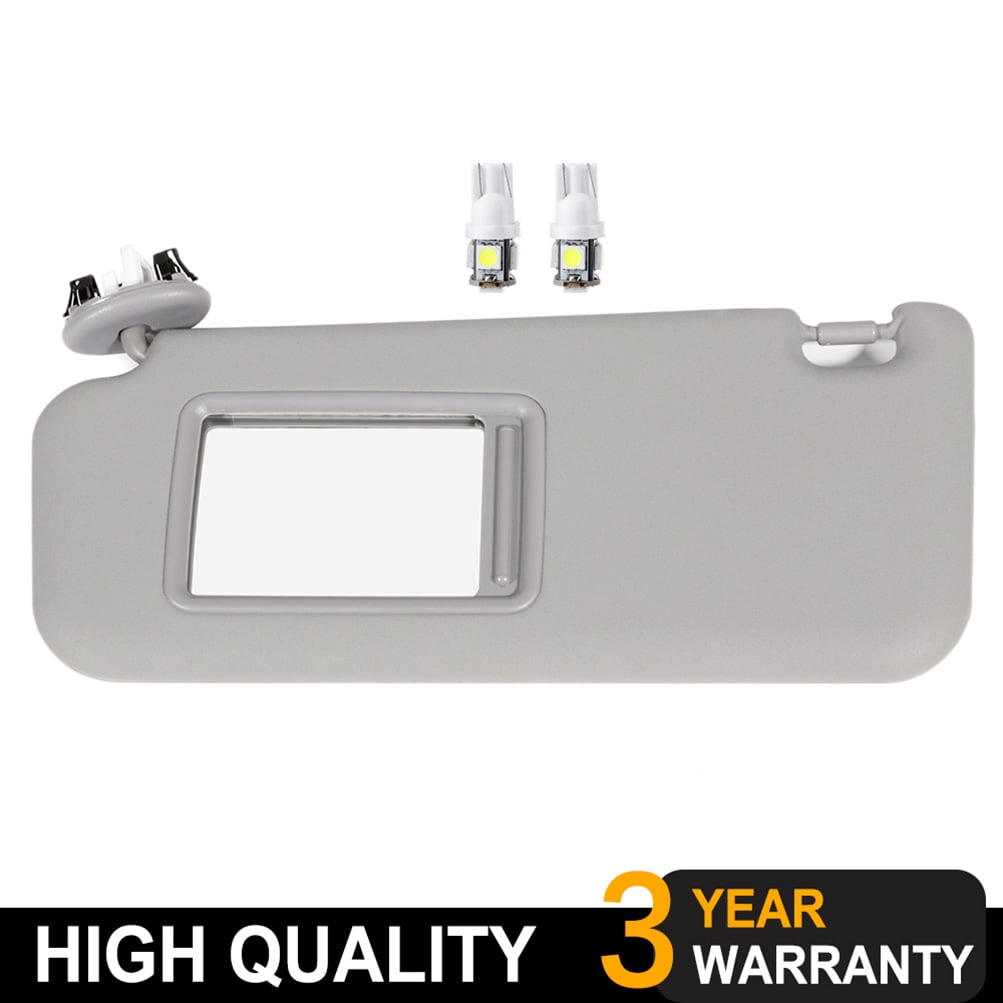 SCITOO Left Driver Side Sun Visor Assembly fit for 2006-2013 for Toyota ...