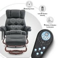 MCombo Swivel Recliners with Ottoman, Reclining TV Chairs with ...