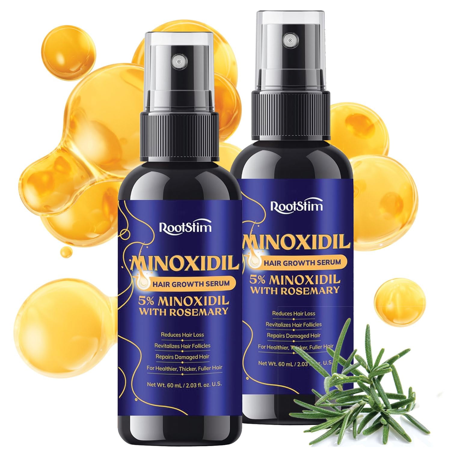 Tratamiento para el crecimiento del cabello RootStim con 5% de ...