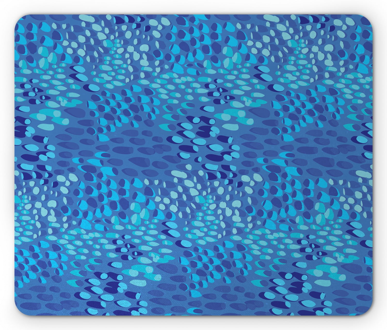 Aqua Mouse Pad, Animal Pattern Inspired by Tropical Fish Skin Scales ...