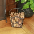 Minuteman International Cypher Collection Fatwood Caddy, Fireplace Wood ...