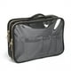 Modella Travel Zip and Carry Cosmetic Bag Weekender, Black - Walmart.com
