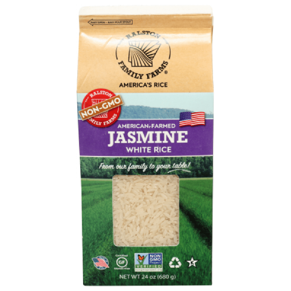 Ralston Family Farms Gluten Free Jasmine White Rice, 24 oz [Pack of 6 ...