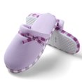 Aerusi Women's Checker Slide Indoor Slippers - Walmart.com
