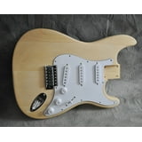 RSW Beginner's DIY Electric Guitar Kit with Basswood Body, Maple Neck ...