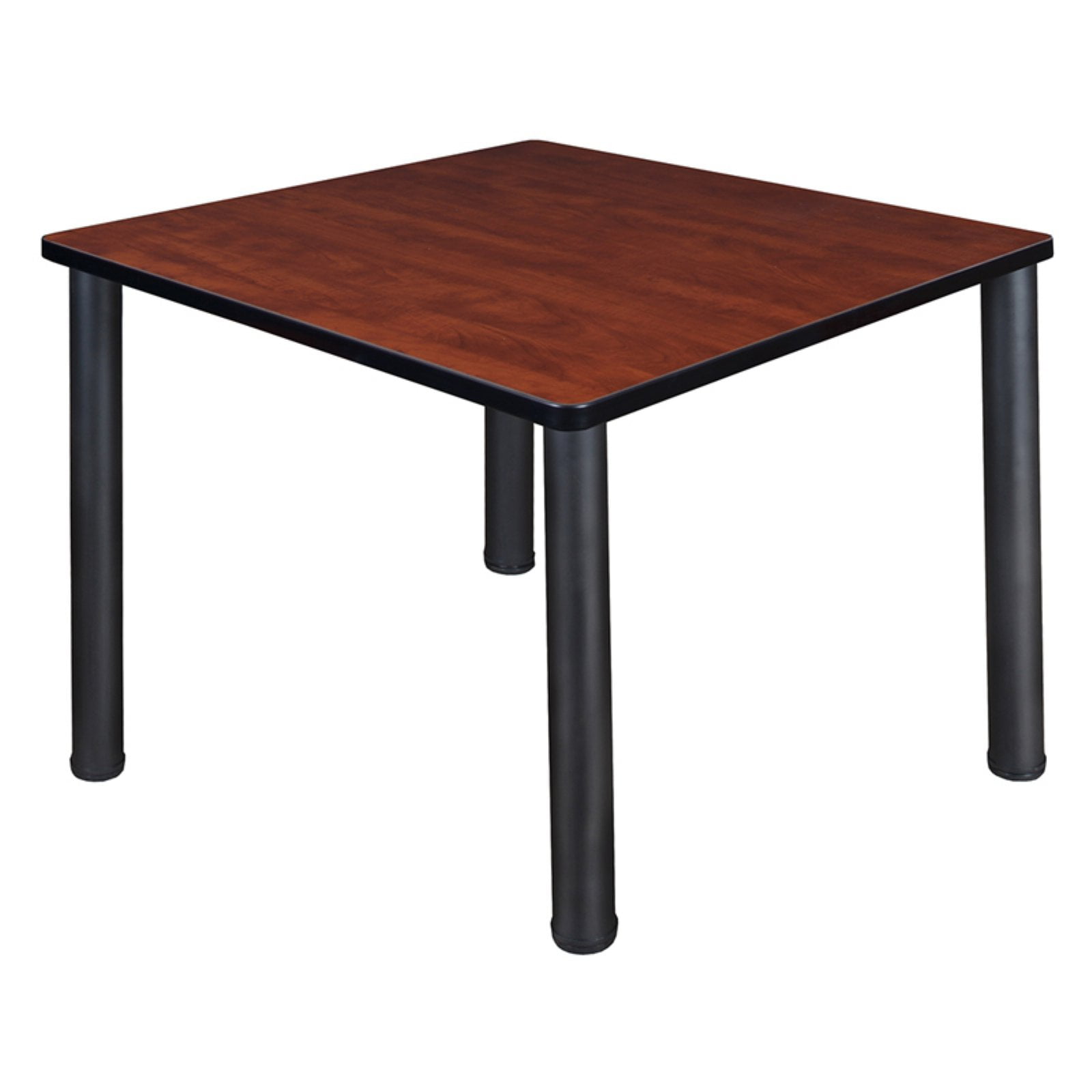 Regency 36" Square Table with Black Post Legs - Walmart.com