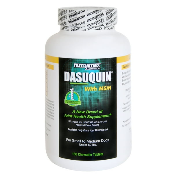 Dasuquin MSM Chewable Tablets for Small & Medium Dogs 150ct - Walmart.com