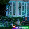UGUCYUI-200 LED Purple and Green Halloween Lights Plug in, 66ft ...