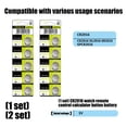 10/5 Piece CR2016 Coin Battery Button Cells 3V Voltages 80mAh Stable ...