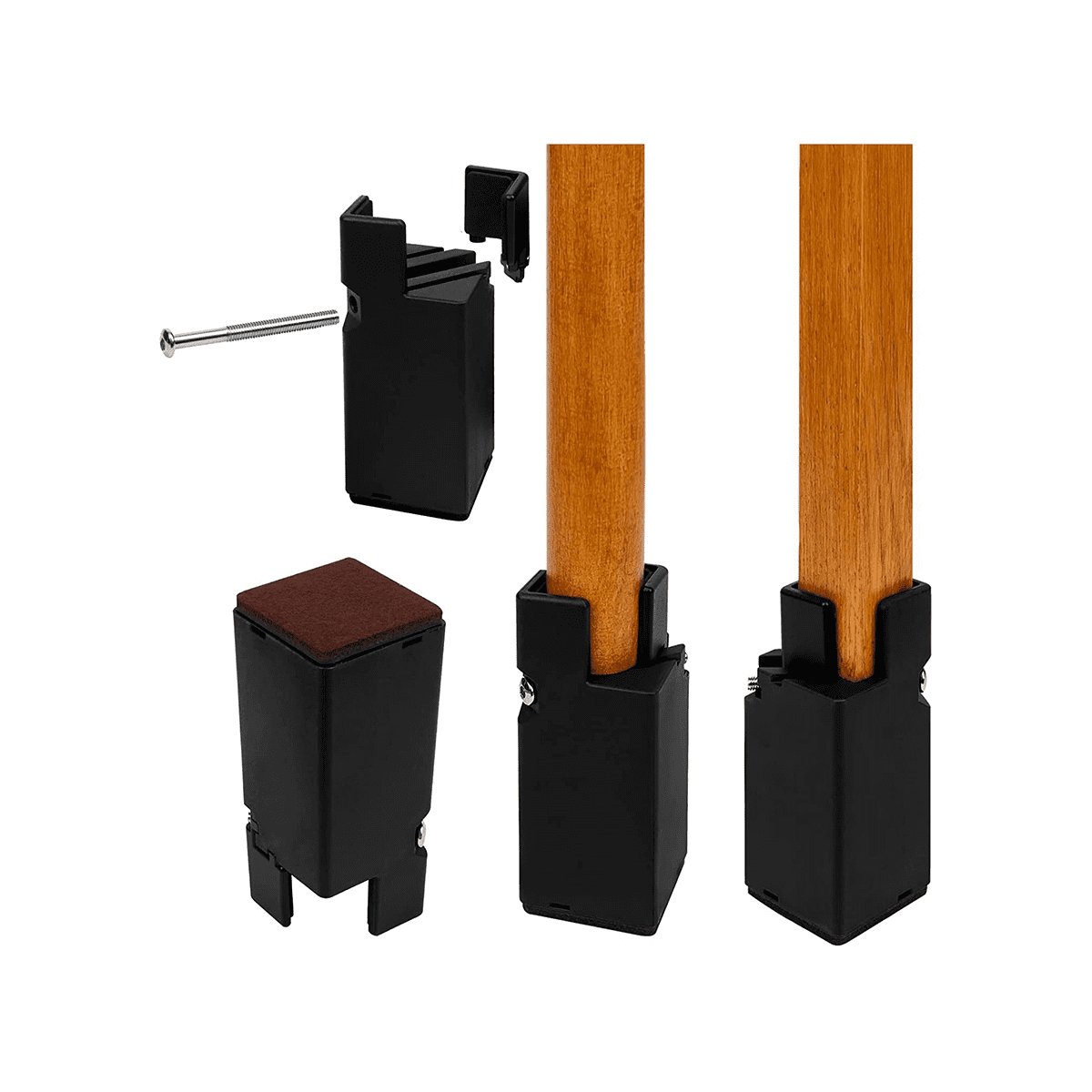 Click here for Unbranded Furniture Risers With Adjustable Screw C... prices