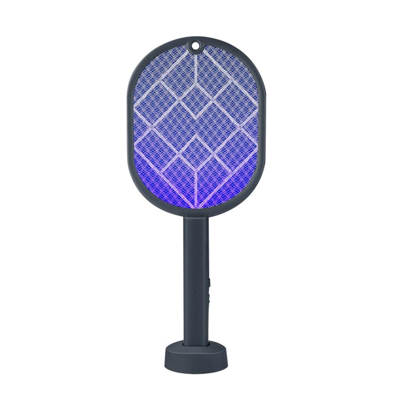 Inteprter Raqueta eléctrica para mosquitos, matamoscas multiusos y sin ...