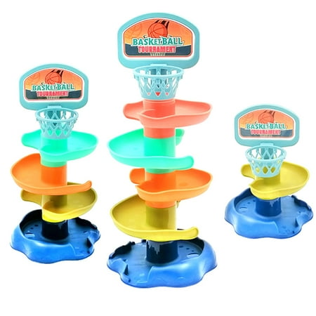 Bangcool Ball Drop Toy Interactive Educational Ball Roll Tower Spiral ...