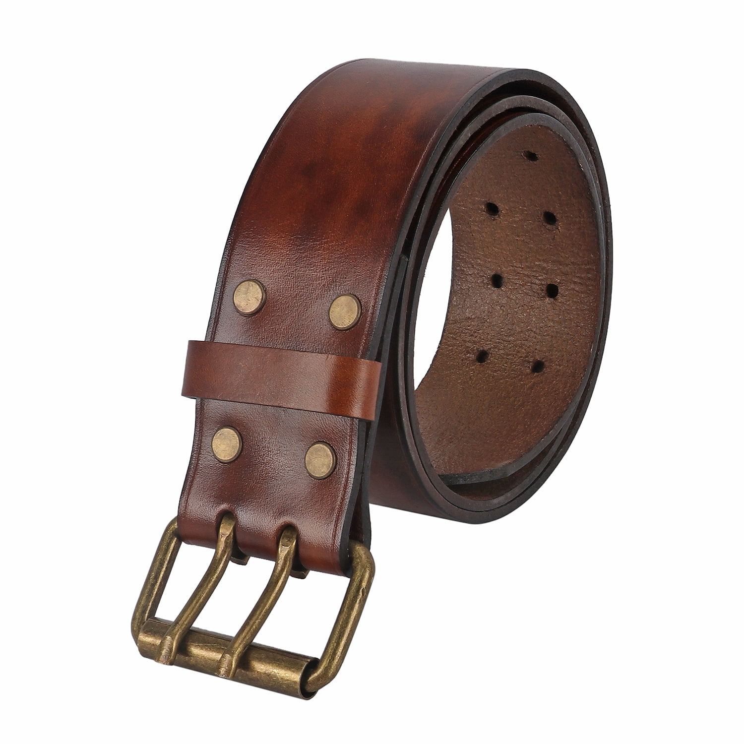 TOURBON Leather Thick Work Belt Tools Men's Belt Workshop Belts 85 ...