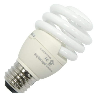 Philips CFL Light Bulb 13W T2 Twister Daylight 6500K, 60 Watt ...