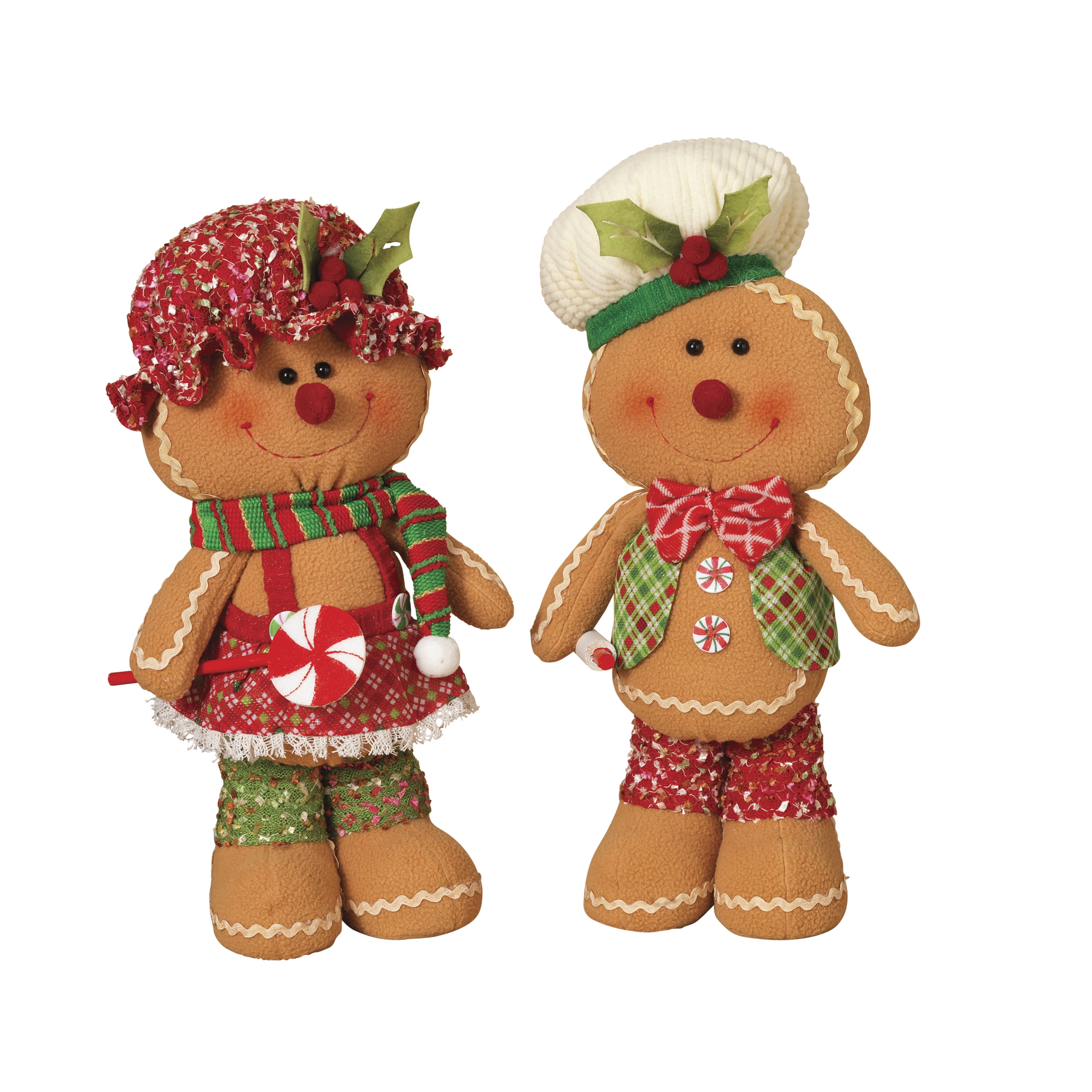 Plush Standing Gingerbread Couple Set Of 2 Walmart plush-standing-gingerbread-couple-set-of-2-walmart