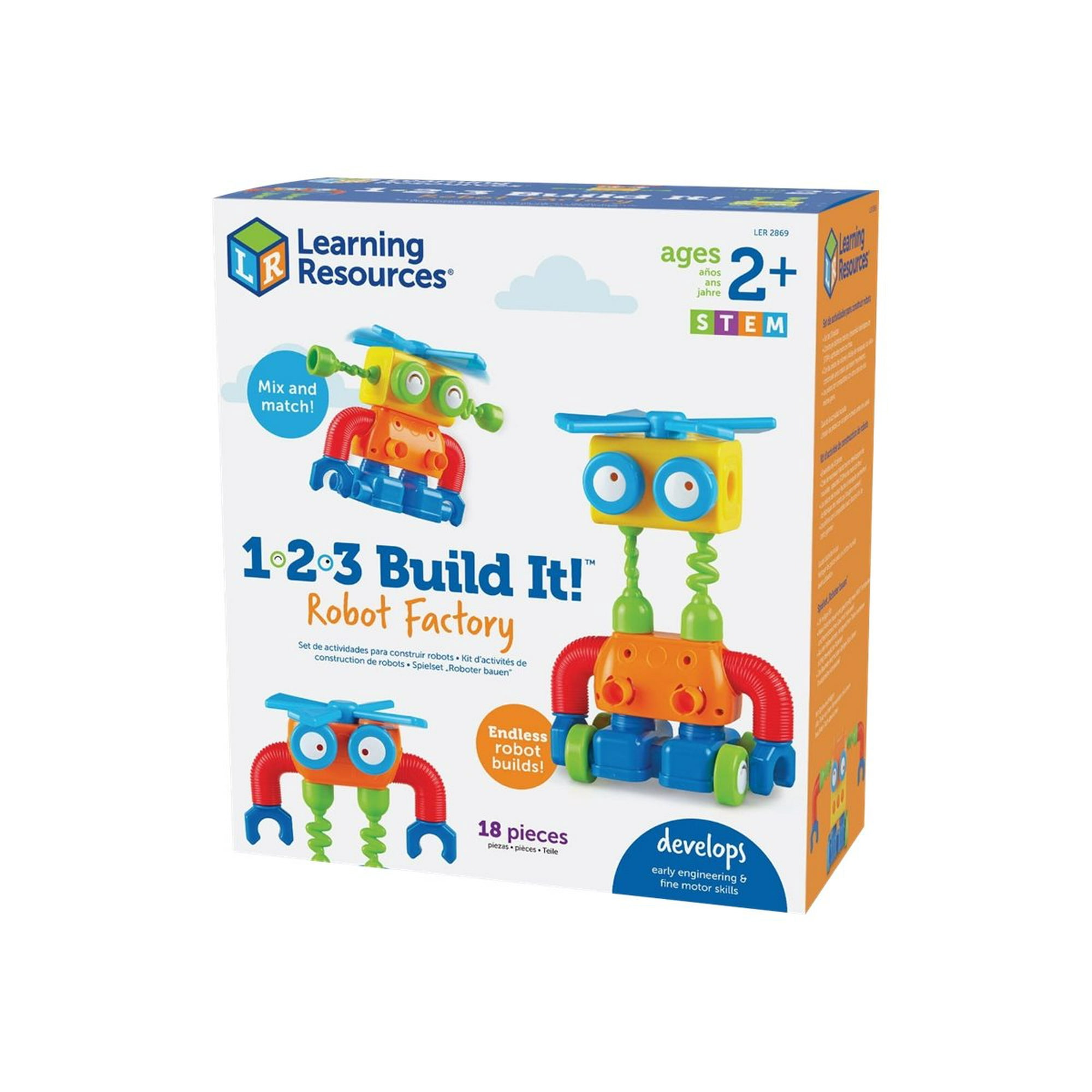 Click here for Learning Resources 123 Build It! Robot Factory One... prices