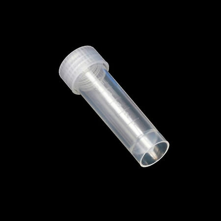 10 Pcs 6x2cm Transparent Plastic Storage Bottles Needles Storage ...