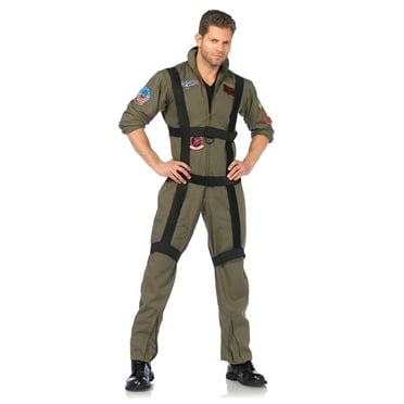 Top Gun Flight Suit Men's Costume - Walmart.com