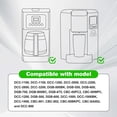 Coffee Maker Charcoal Water Filters, Replacement for Machines Parts, 12 ...
