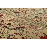 Traditional Collection, Yellow & Gold All-Over Area Rug 9' 9'' X 7' 10 ...