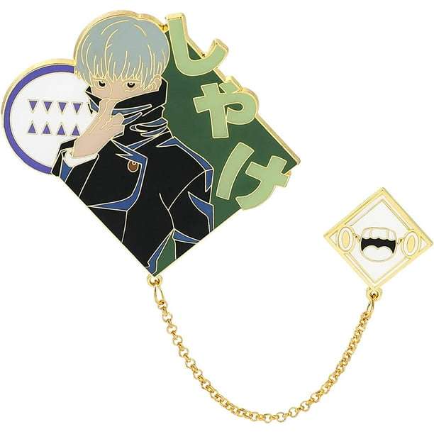 Jujutsu Kaisen Enamel Pins Brooch, Anime Jujutsu Kaisen Character ...