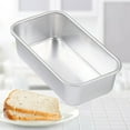 Seamless Cake Tin Large Non-Stick Loaf Pan Rectangle Baking Tin Cake ...